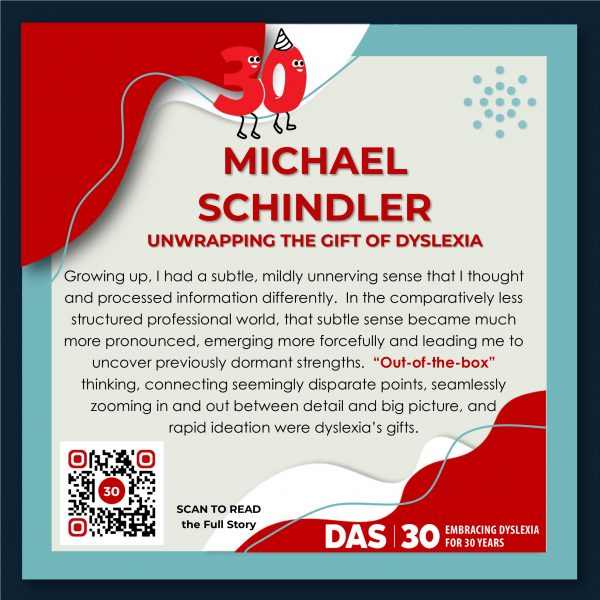 Michael Schindler - Unwrapping the Gift of Dyslexia - Dyslexia ...