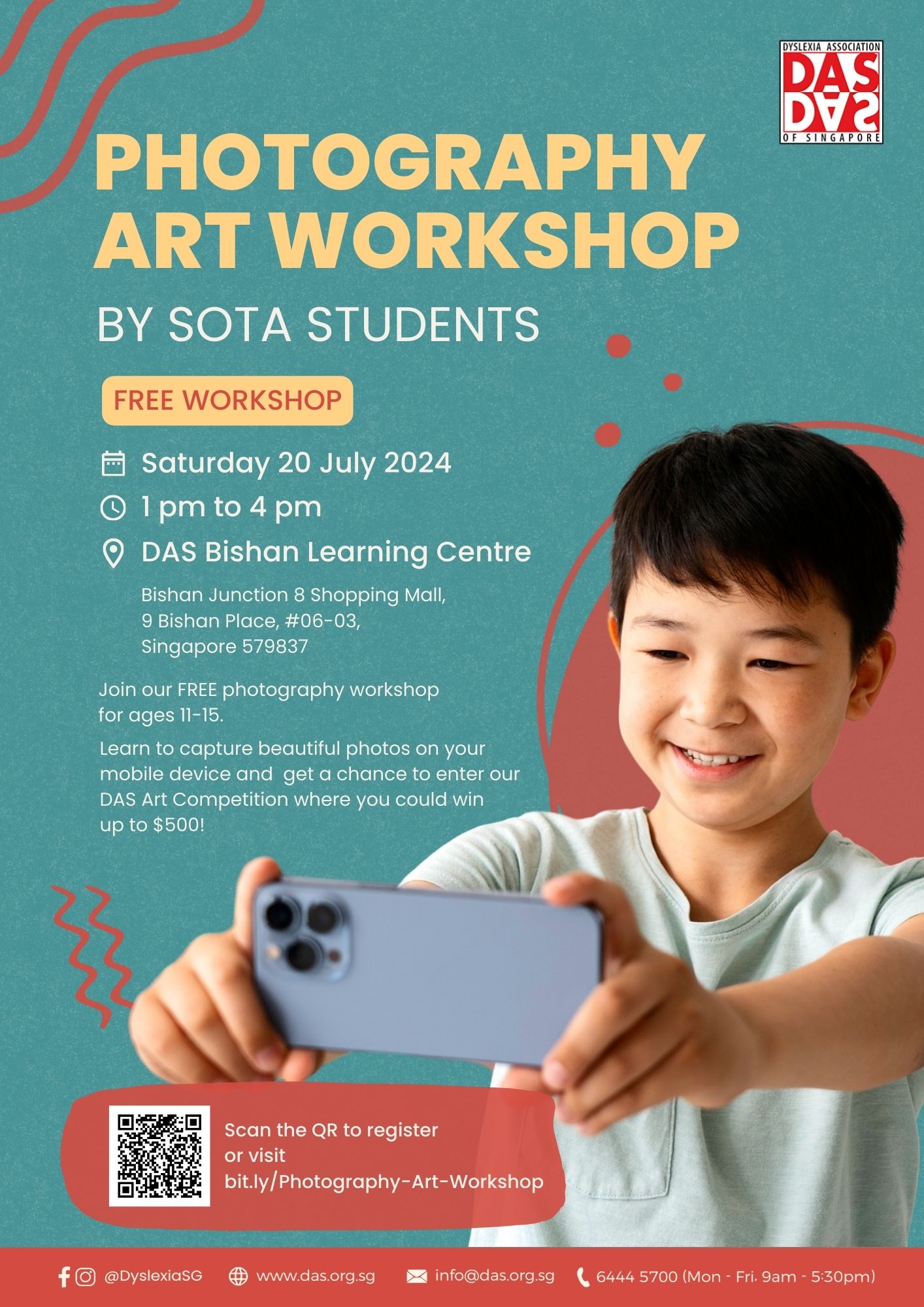 Photography Art Workshop by SOTA Students - Dyslexia Association of ...
