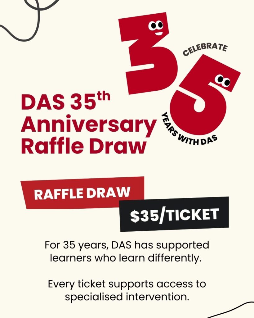 DAS 35th Anniversary - Dyslexia Association of Singapore